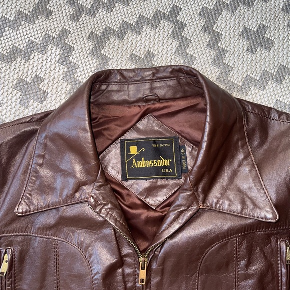 Jackets & Coats | Vintage 7s Ambassador Leather Pimp Jacket | Poshmark